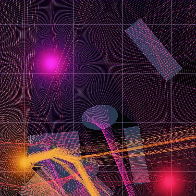 Overhead Ray Tracing · Niel McLaren